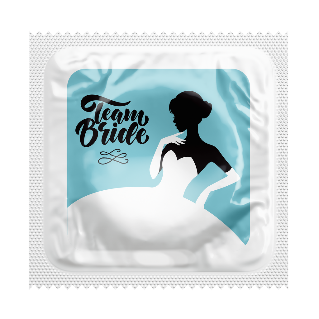 Team Bride Bachelorette Party Condoms Bag Of 50 Custom Condoms®